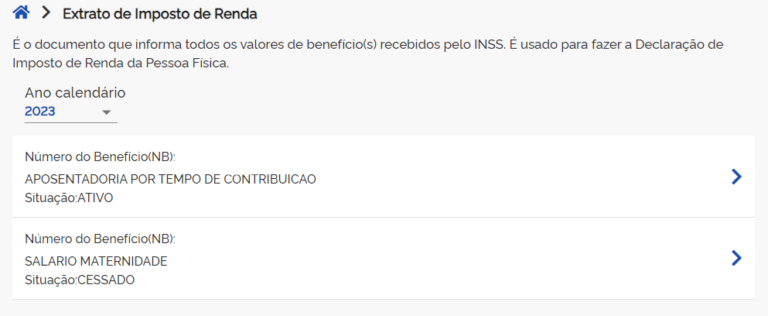 Como pegar Informe de Rendimentos do INSS e emitir o extrato?